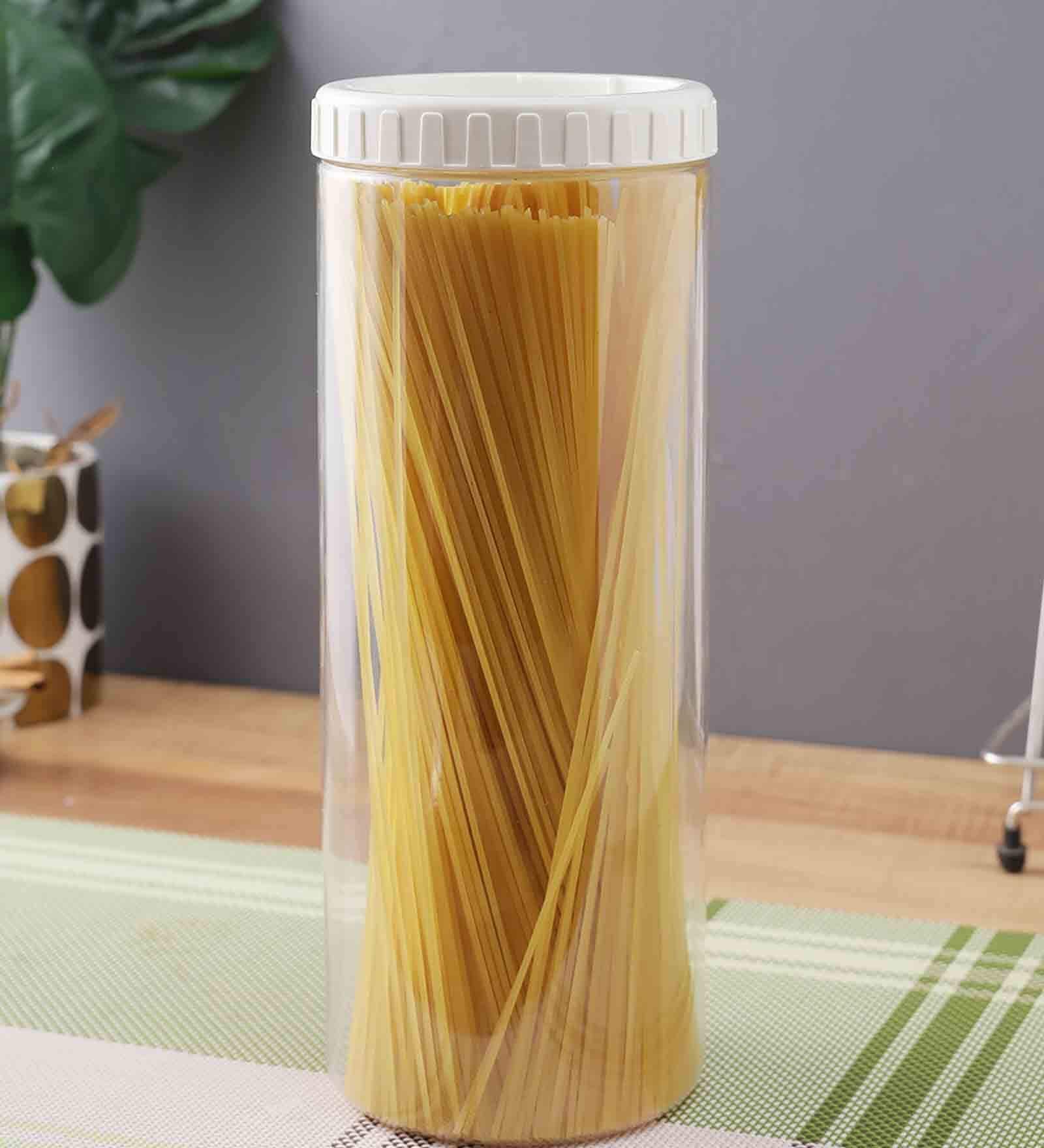 Buy Interlock 2.1 Litres Transparent Plastic Food Storage Container ...