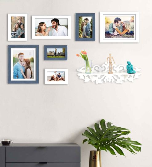Buy Multicolor Polyresin Liliana Individual Picture With Wallshelf Set ...
