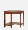 Buy Kelty Sheesham Wood Corner Writing Table In Honey Oak Finish Online ...