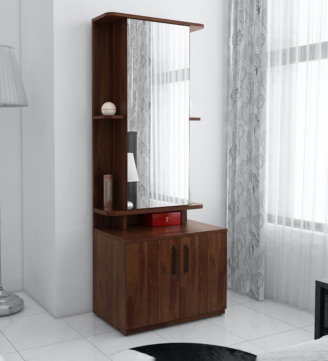 Buy Kosmo Ora Dressing Unit in Sheesham Woodpore Finish Online ...