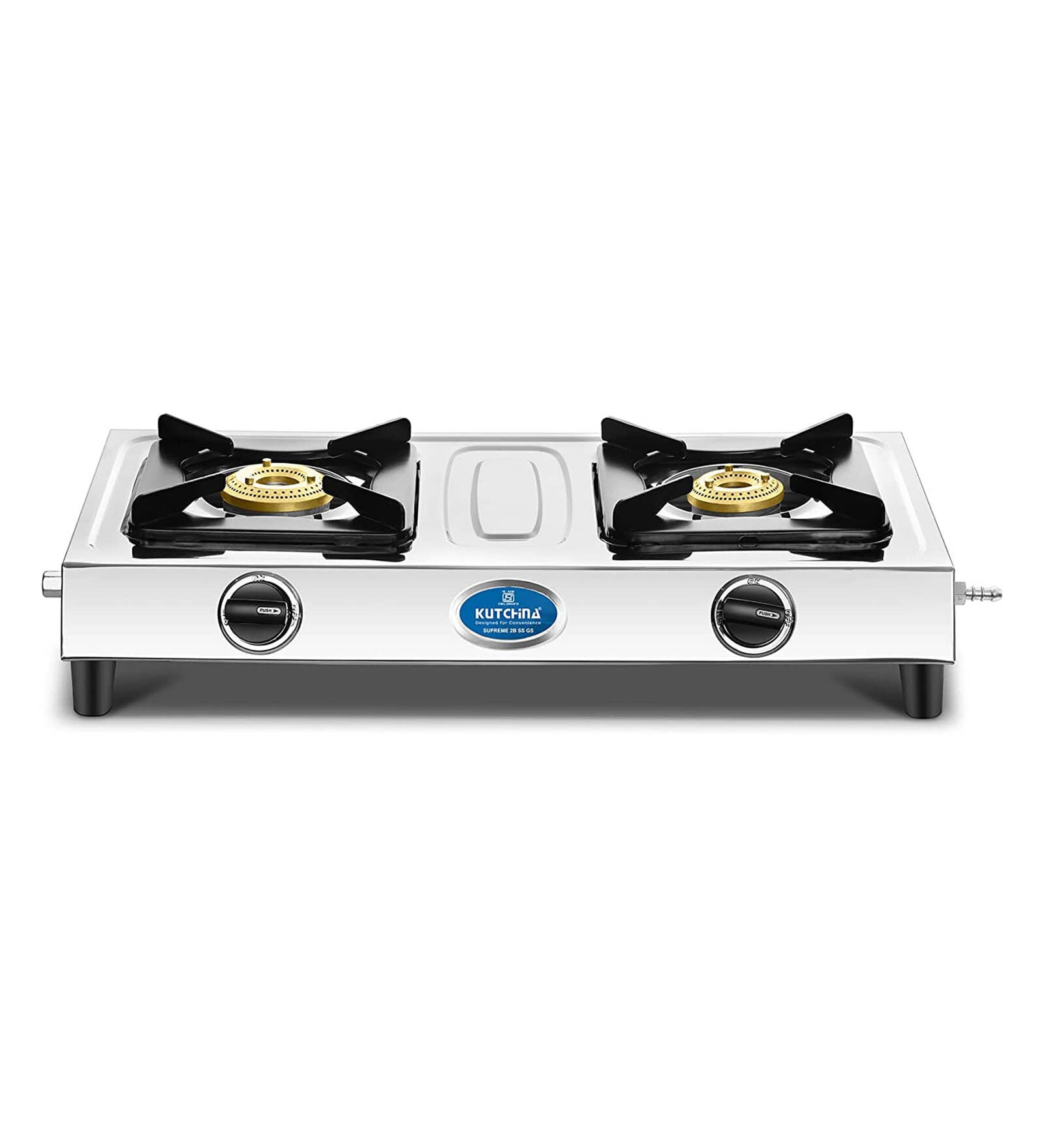 Buy KUTCHINA 2 Burner Stainless Steel Gas Stove (Supreme 2B SS GS ...