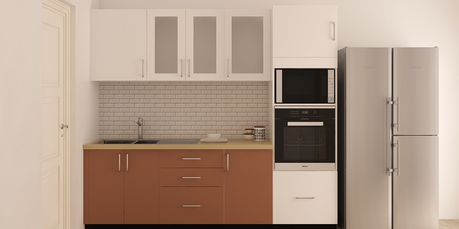 Buy Laura Parallel Modular Kitchen Designed in BWR Ply at 15% OFF by ...