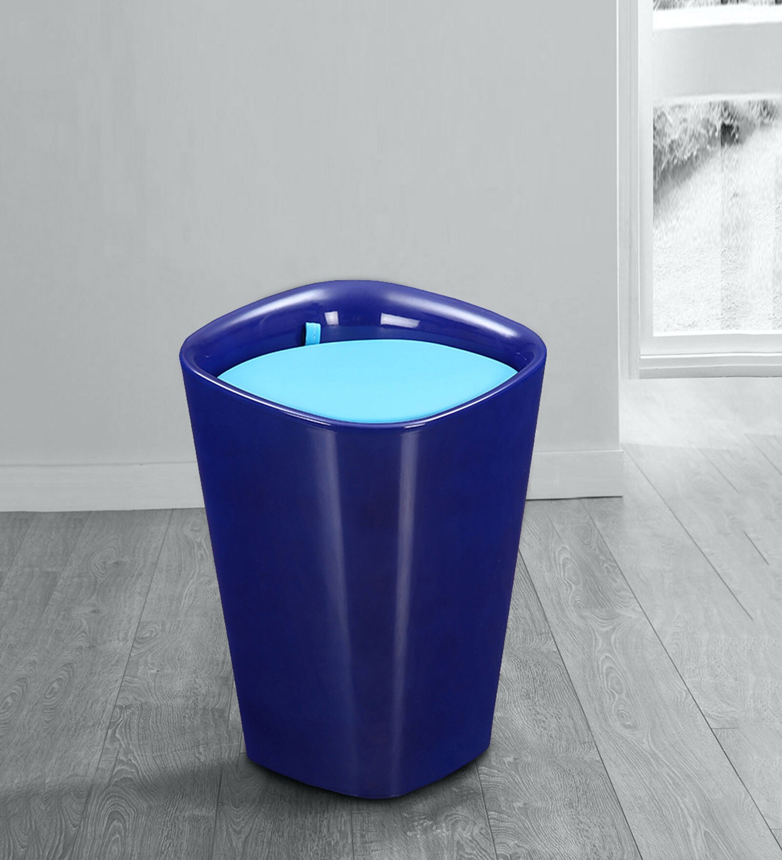 Buy Ludo Seating Stool in Blue Finish by Hometown Online - Modern ...