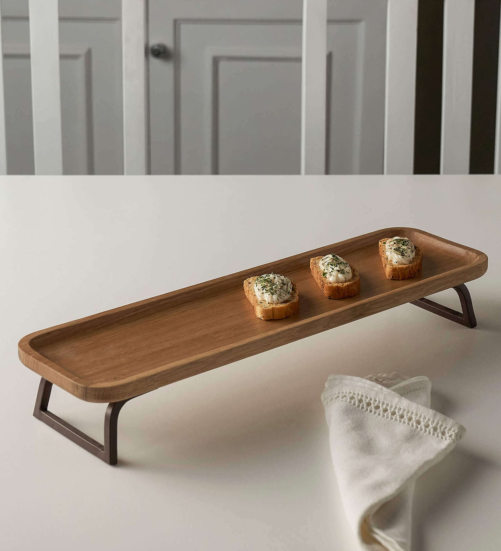 Buy Maspa Oak Wood Serving Platter by Ellementry at 10% OFF by ...