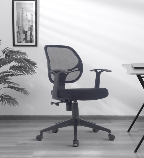 Buy Champ Writing Table in Frosty Brazilian Walnut Finish Online ...