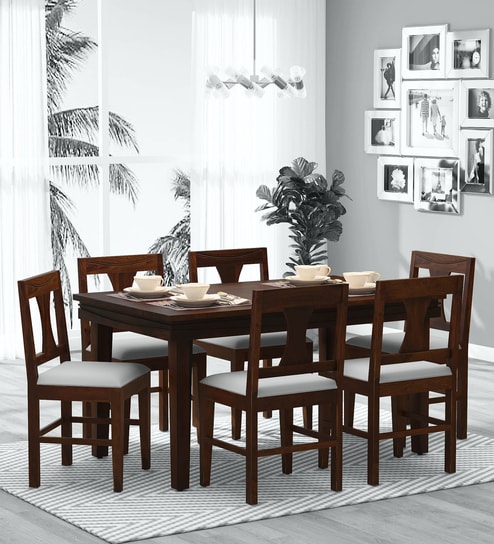 6 Seater Dining Table - Buy 6 Seater Dining Table Sets Online @ Best Prices