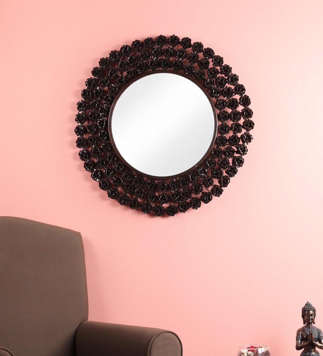Buy Brown Metal Decorative Mirror Online - Decorative Mirrors - Mirrors ...