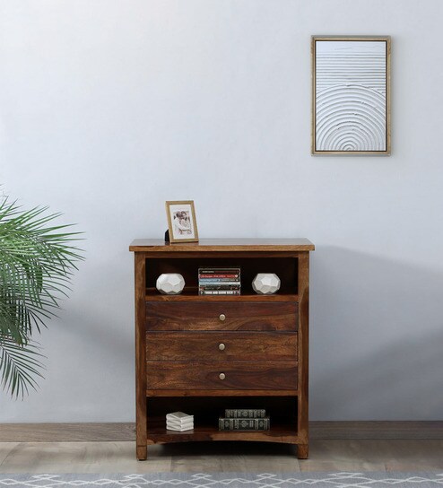 Sheesham Wood Contemporary Chest of Drawers: Buy Sheesham Wood ...