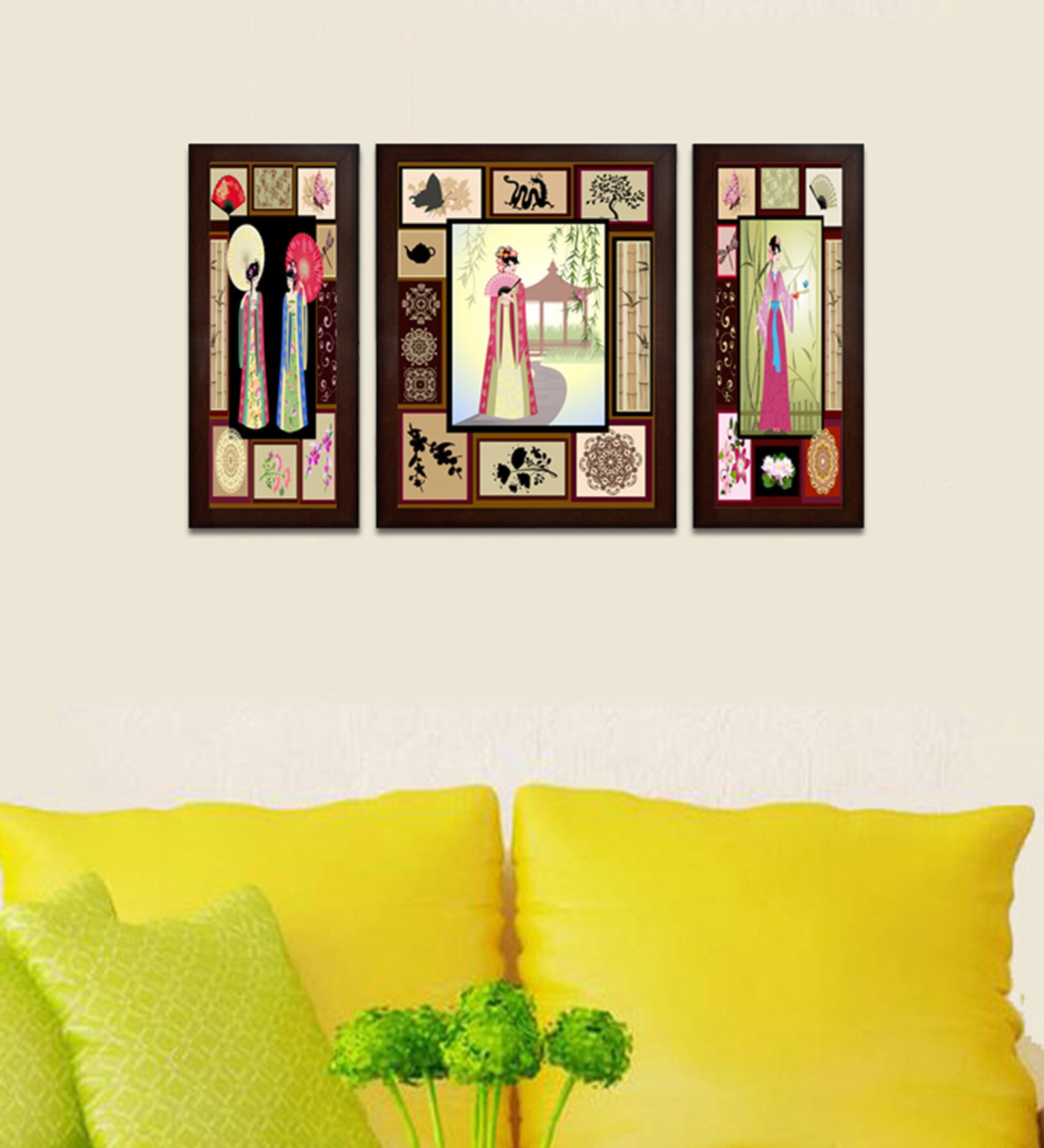 Buy Modern Art MDF Set of 3 Wall Art Print by Wens at 37% OFF by Wens ...