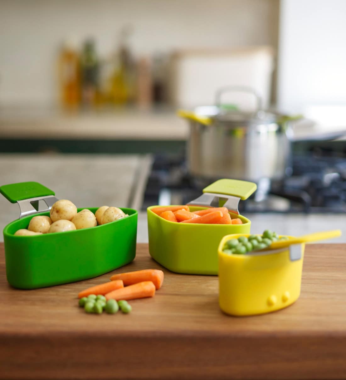 Buy Nest Green Stainless Steel (Set of 3) Steamer POD at 13% OFF by ...