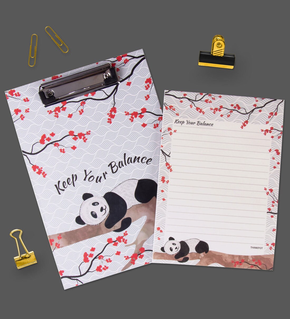 Buy Multicolour Paper & Wood Keep Your Balance Small Exam Writing Pad ...