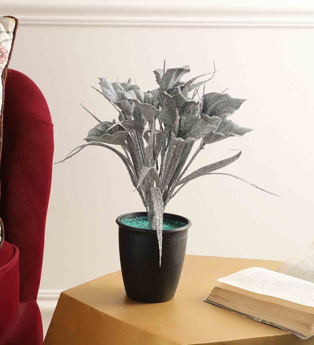 Buy Multicolour Polyester and Plastic Artificial Plants By Foliyaj at ...