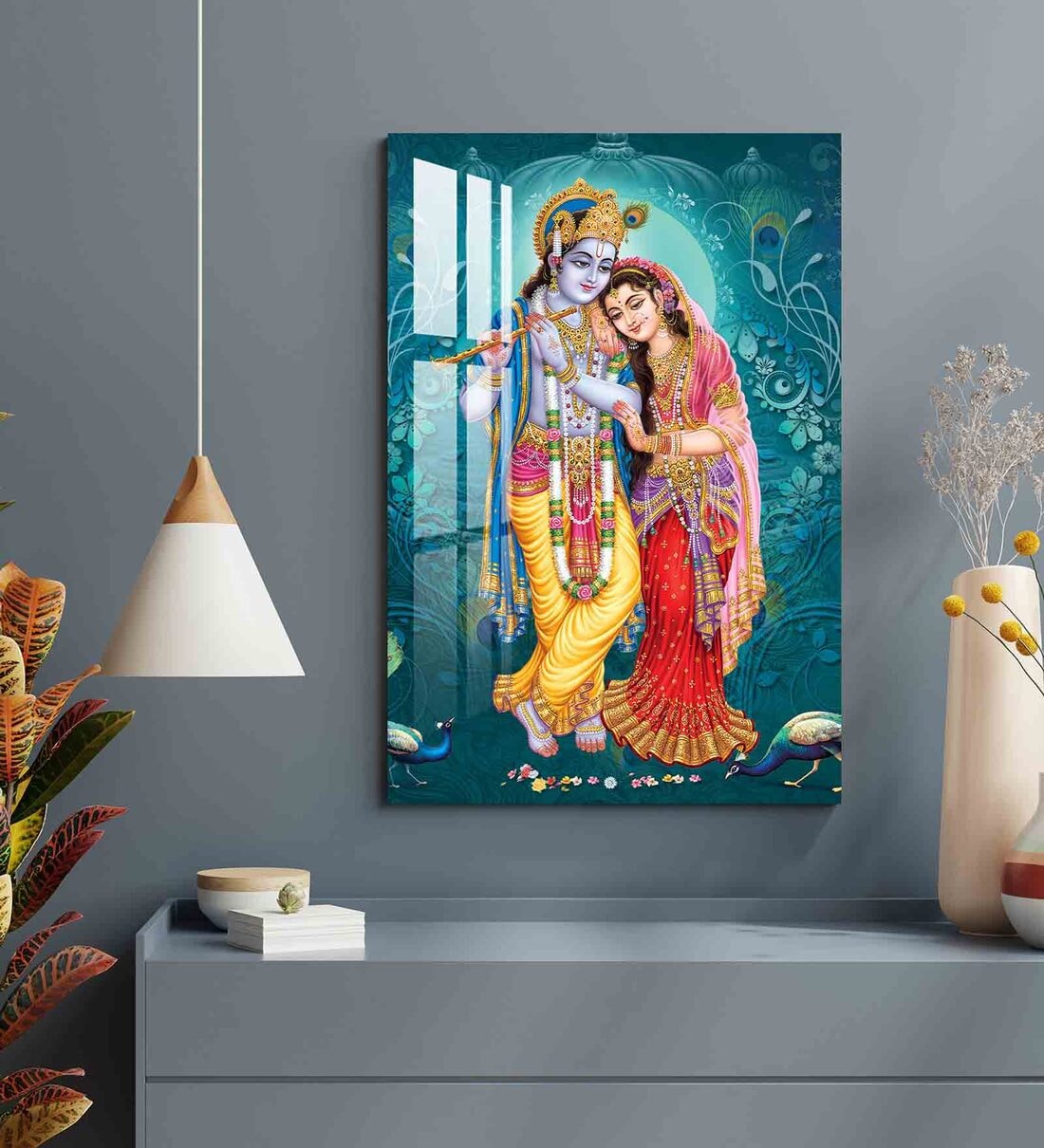 Buy Muridhar Acrylic Spiritual Art Prints by The Next Decor Online ...