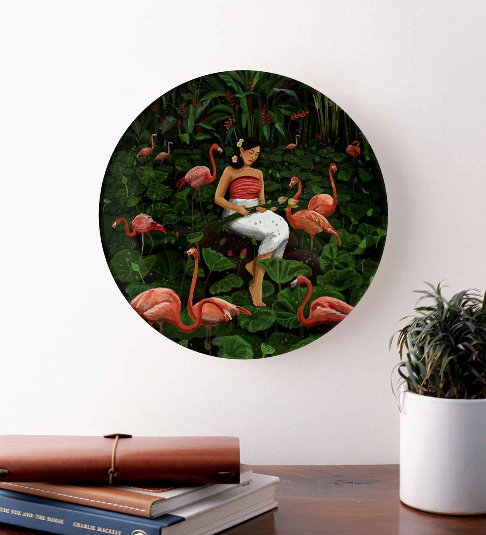 Buy Multicolour Ceramic Noah Decorative Wall Plate at 100% OFF by The ...
