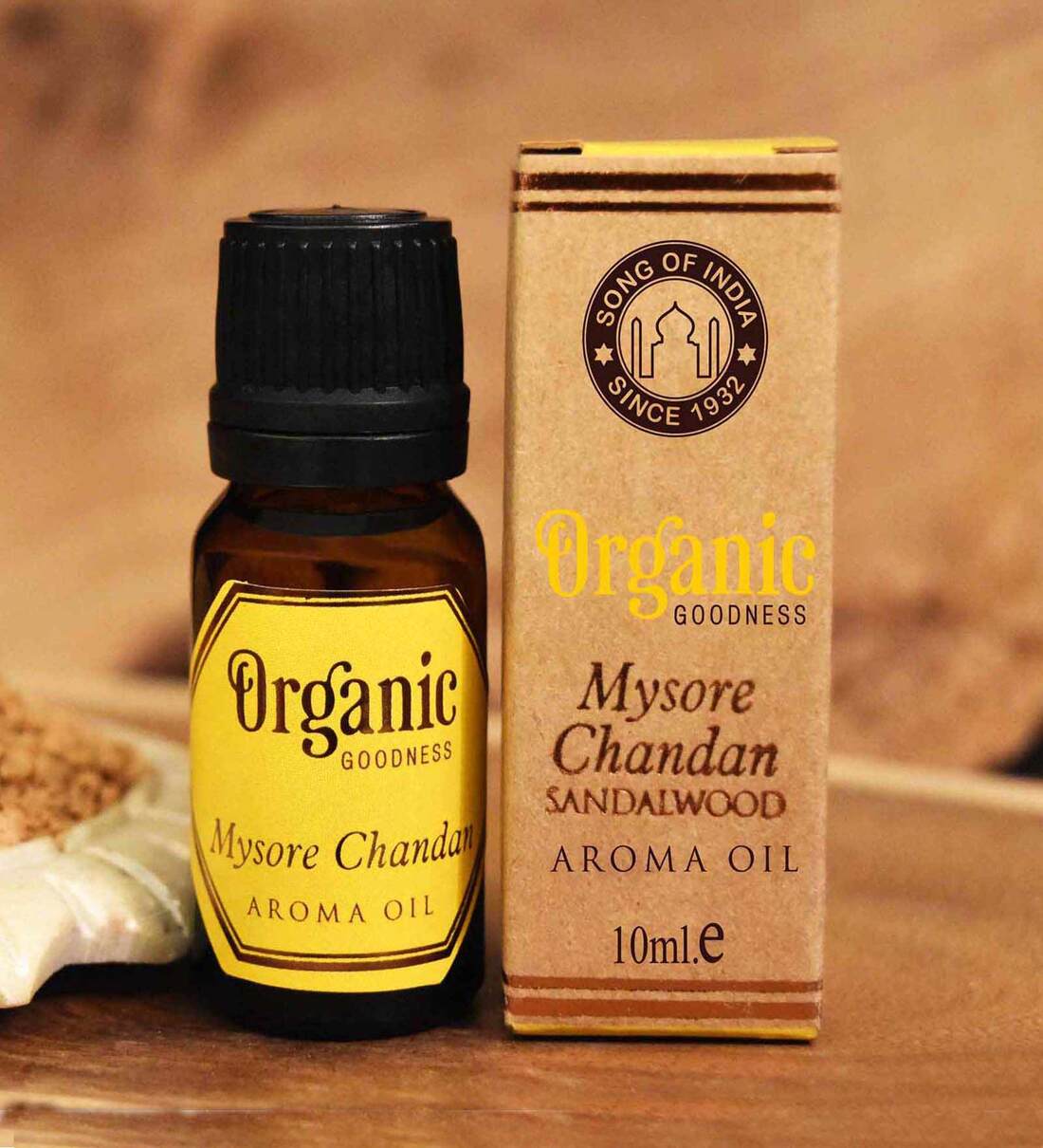 Buy Mysore Chandan - Sandalwood Organic Aroma Oil by Song of India ...