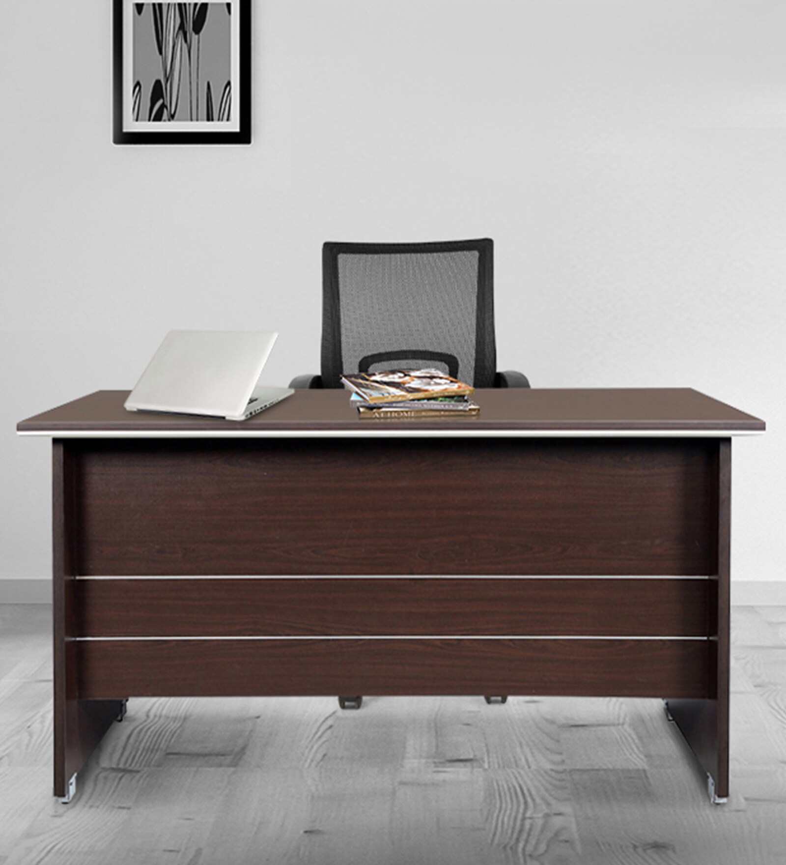 Buy Nova Workstation in Wenge Finish at 47% OFF by HomeTown | Pepperfry