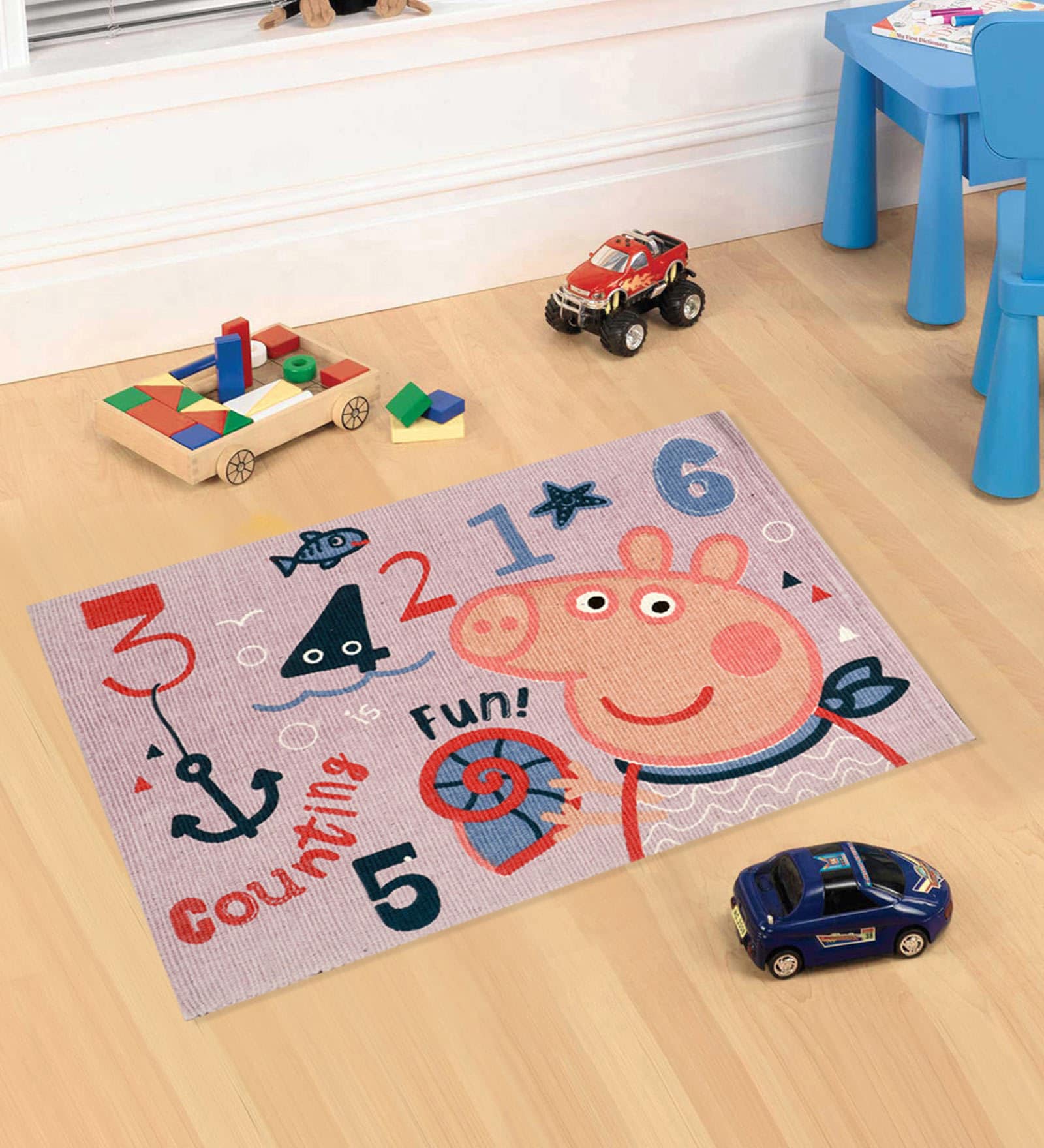 Buy Peppa Pig Counting Mat Pack of 5 in Pink by Saral Home Online ...