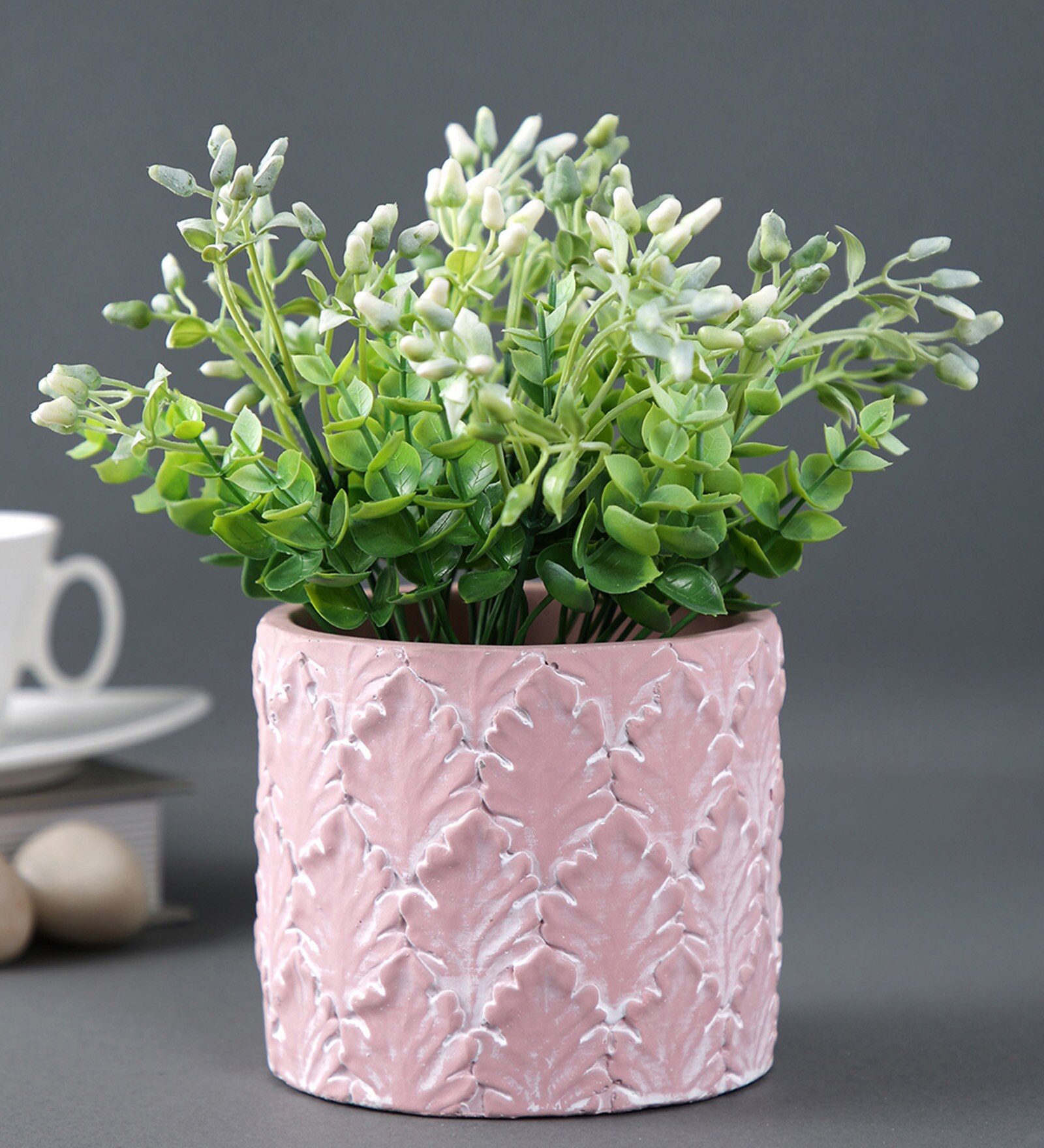 Buy Pink Ceramic Planter by Tayhaa at 71% OFF by Tayhaa | Pepperfry