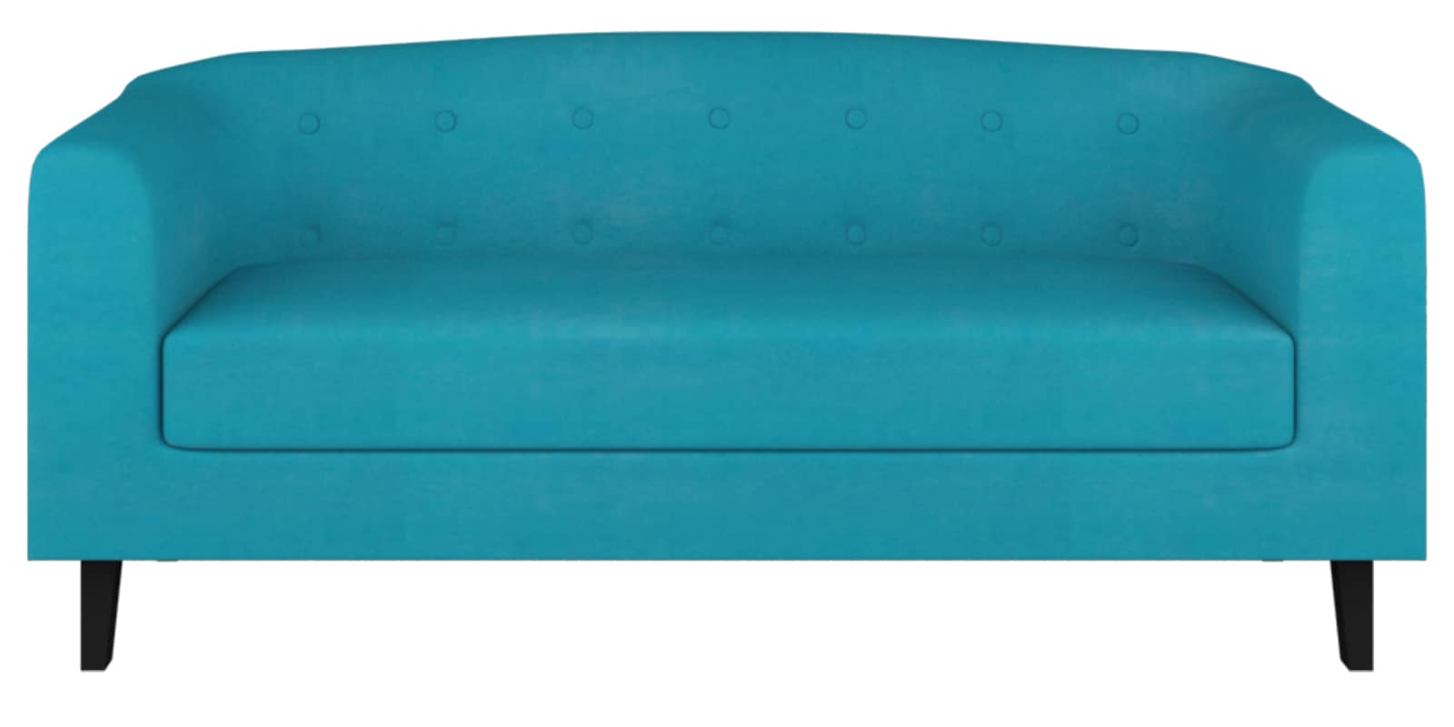 Buy Piper Fabric 3 Seater Sofa in Blue Colour at 23% OFF by Varanda ...
