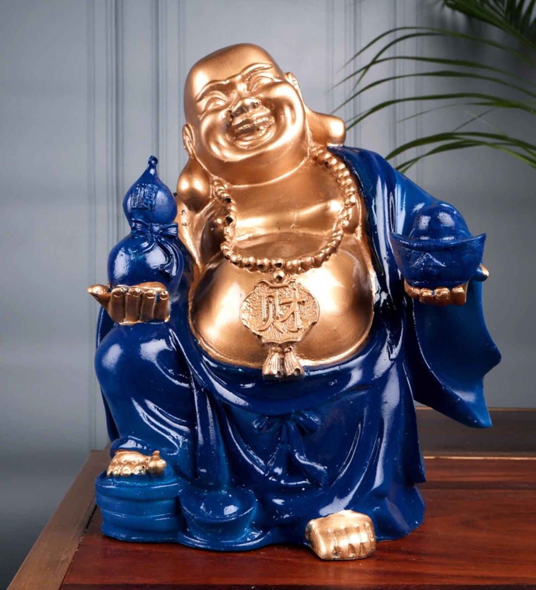Buy Premium Polyresin Fengshui Laughing Buddha Figurine at 17% OFF by The White Ink Decor ...