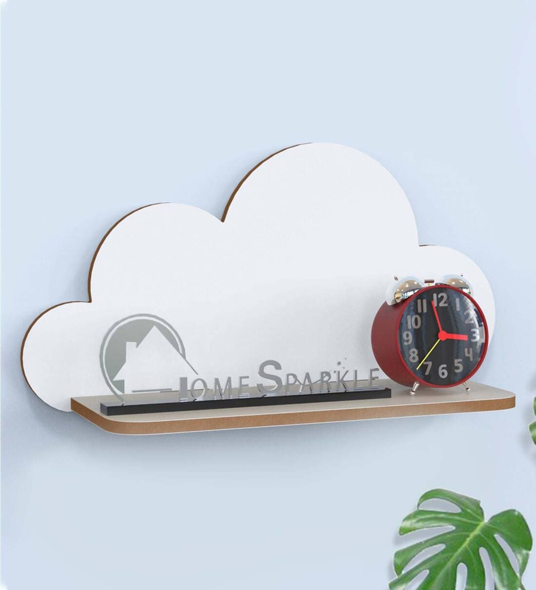 Buy MDF Cloud Wall Shelf By Home Sparkle at 54% OFF by Home Sparkle | Pepperfry