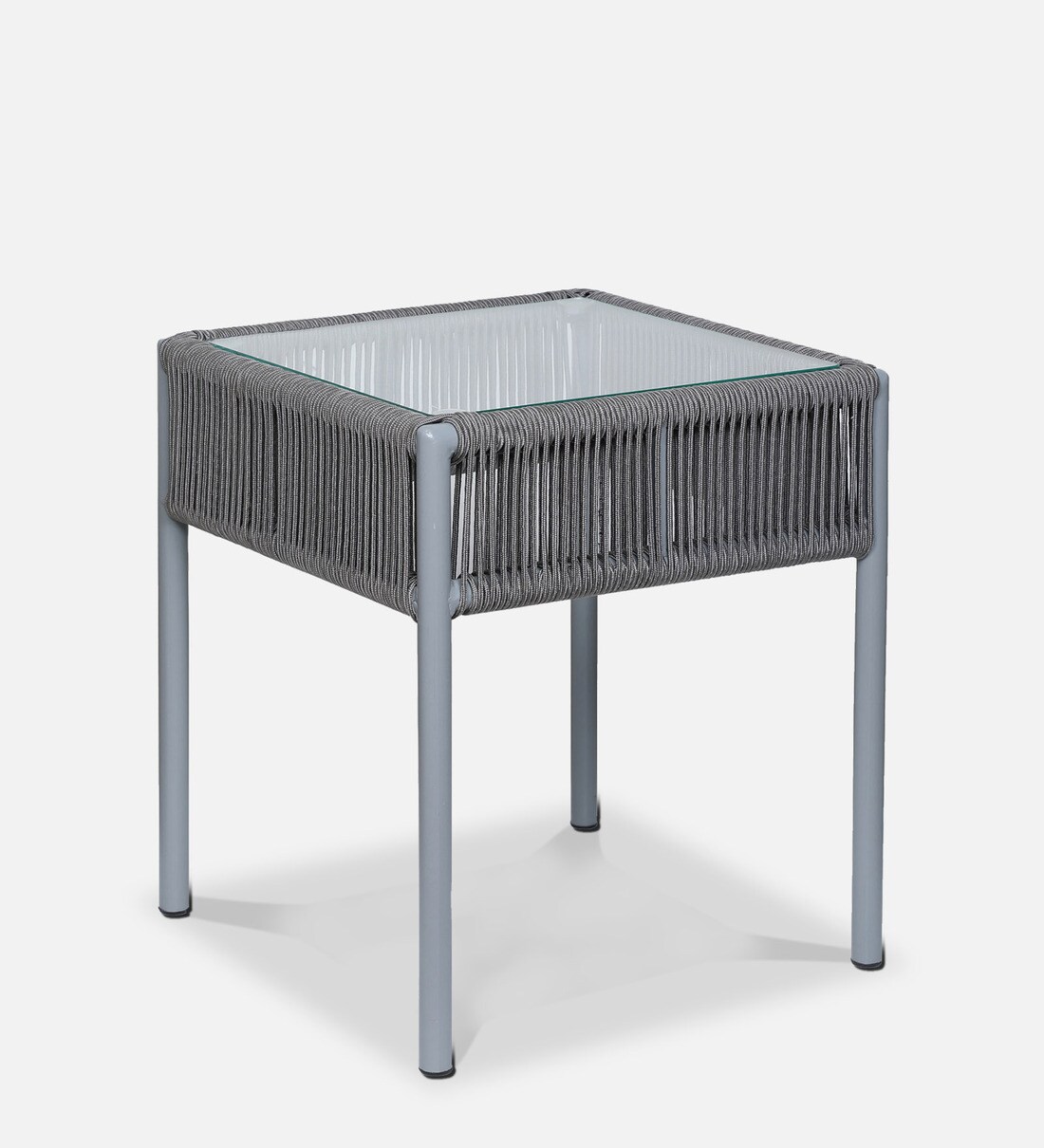 Buy Quad Metal Outdoor Coffee Table in Dark Grey Finish at 26% OFF by ...