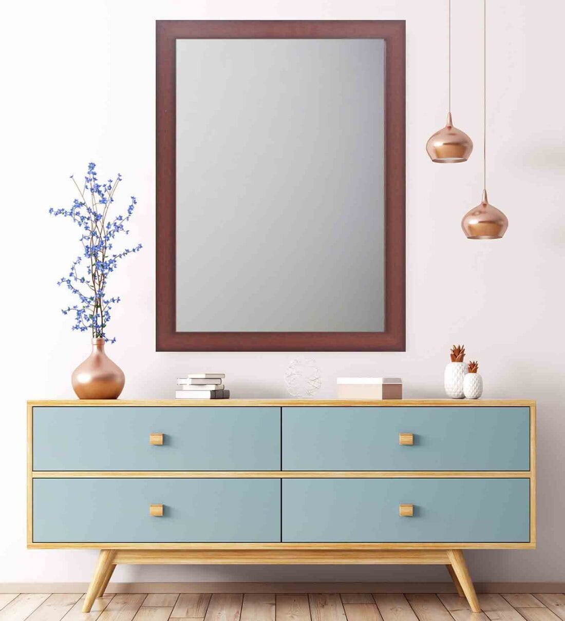 Buy Brown Glass Commercial Wall Mirror at 30% OFF by K K Glass ...