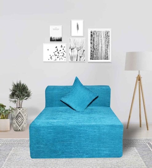 Buy Relax King 8 Inch Foam (72x30) In Red & Black Colour Single Size ...