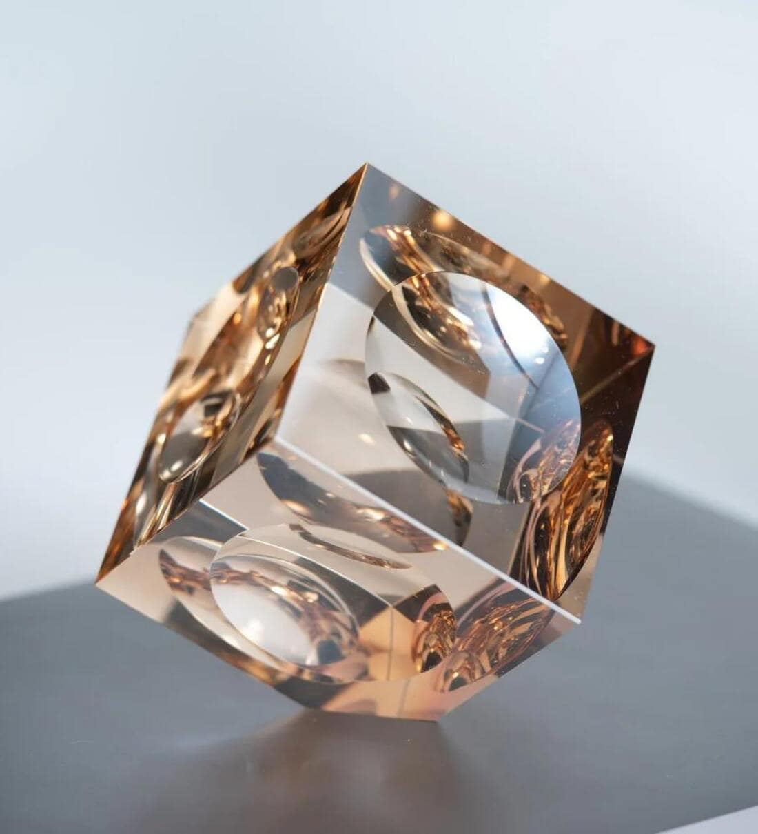 Buy Rose Gold Crystal The Illuminating Jewel Crystal Showpiece at 40% ...