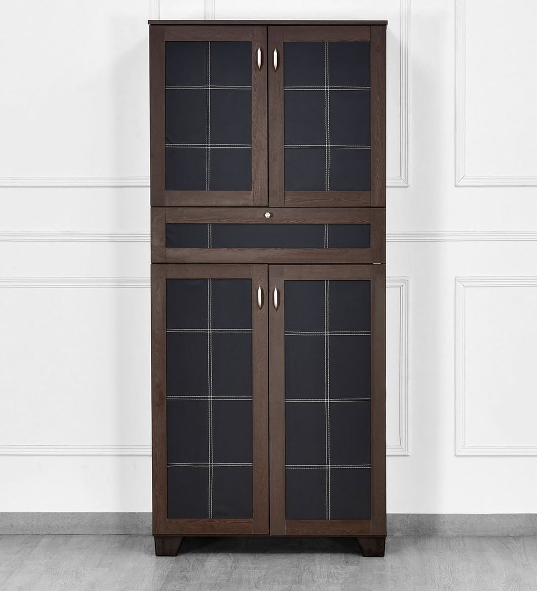 Buy Ruth Large Shoe Cabinet in Wenge Finish Online - Shoe Cabinets ...