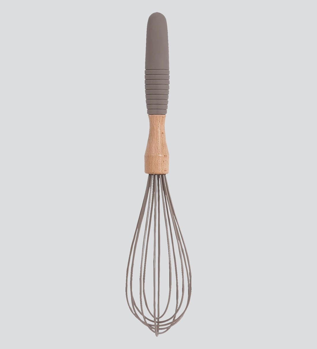 Buy Denarius Grey & Brown Silicone Whisk Online - Kitchen Tools ...