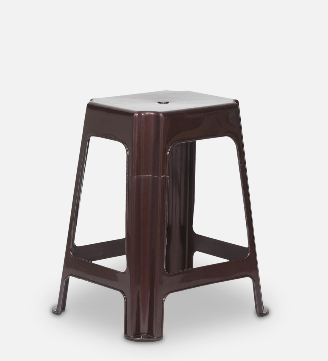 Buy Seating Plastic Seating Stool in Weather Brown Colour at 12% OFF by ...