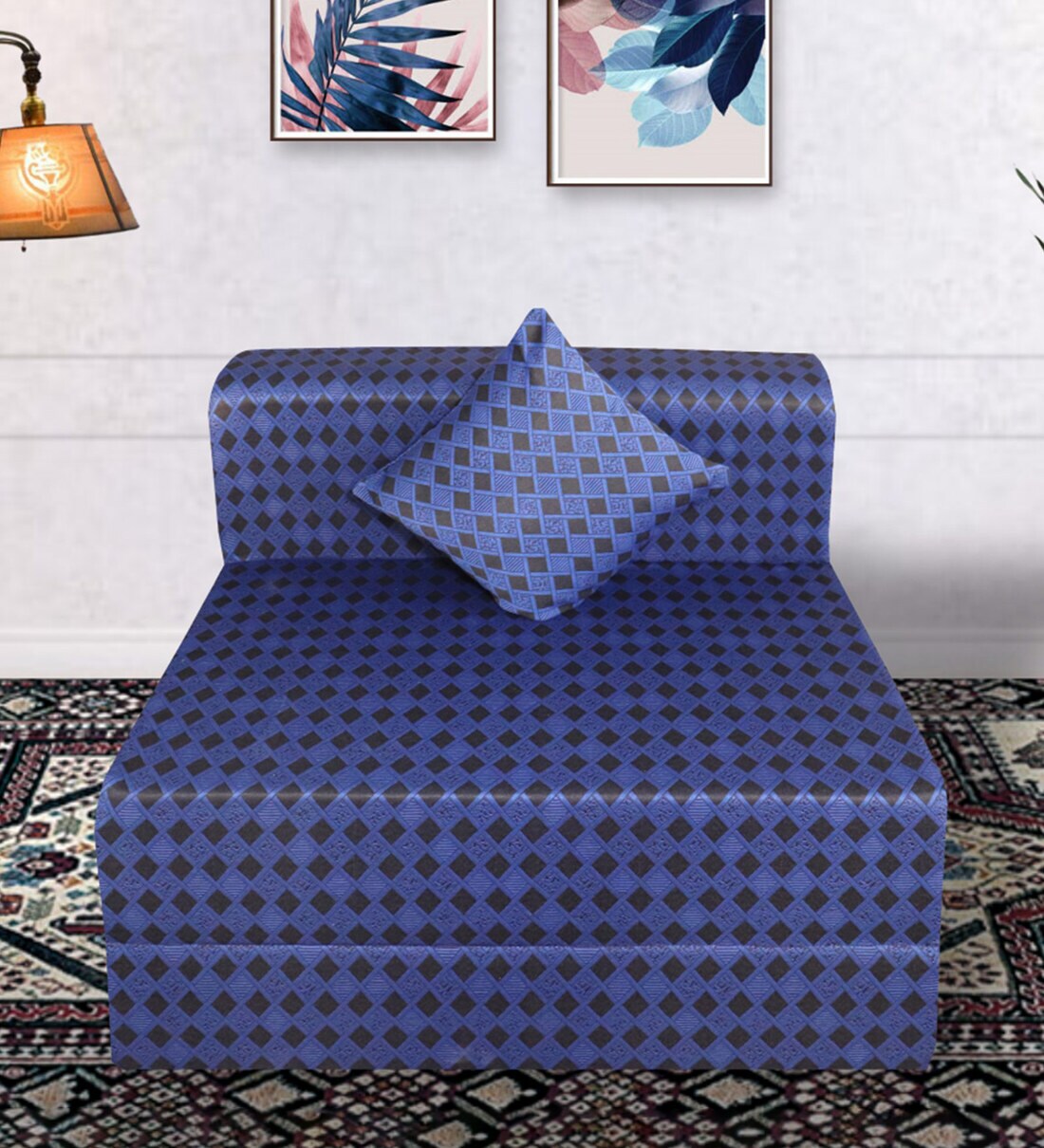 Buy Relax King (72x36) Foam 8 Inch Single Size Sofa Cum Foldable ...