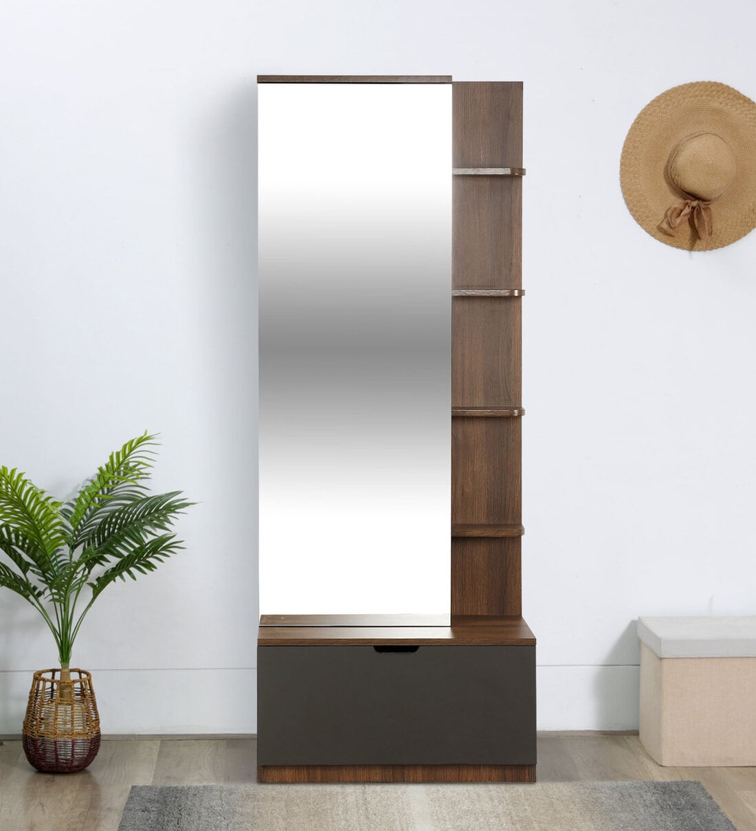 Buy Sierra Dressing Unit in Dark Oak Finish Online - Dressing Units ...