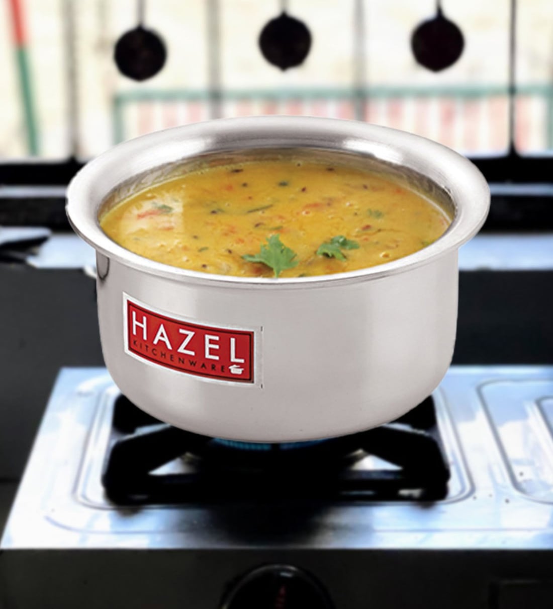 Buy Lucca 4.4 Ltrs Induction Friendly Silver Aluminium Cooking Pot at ...