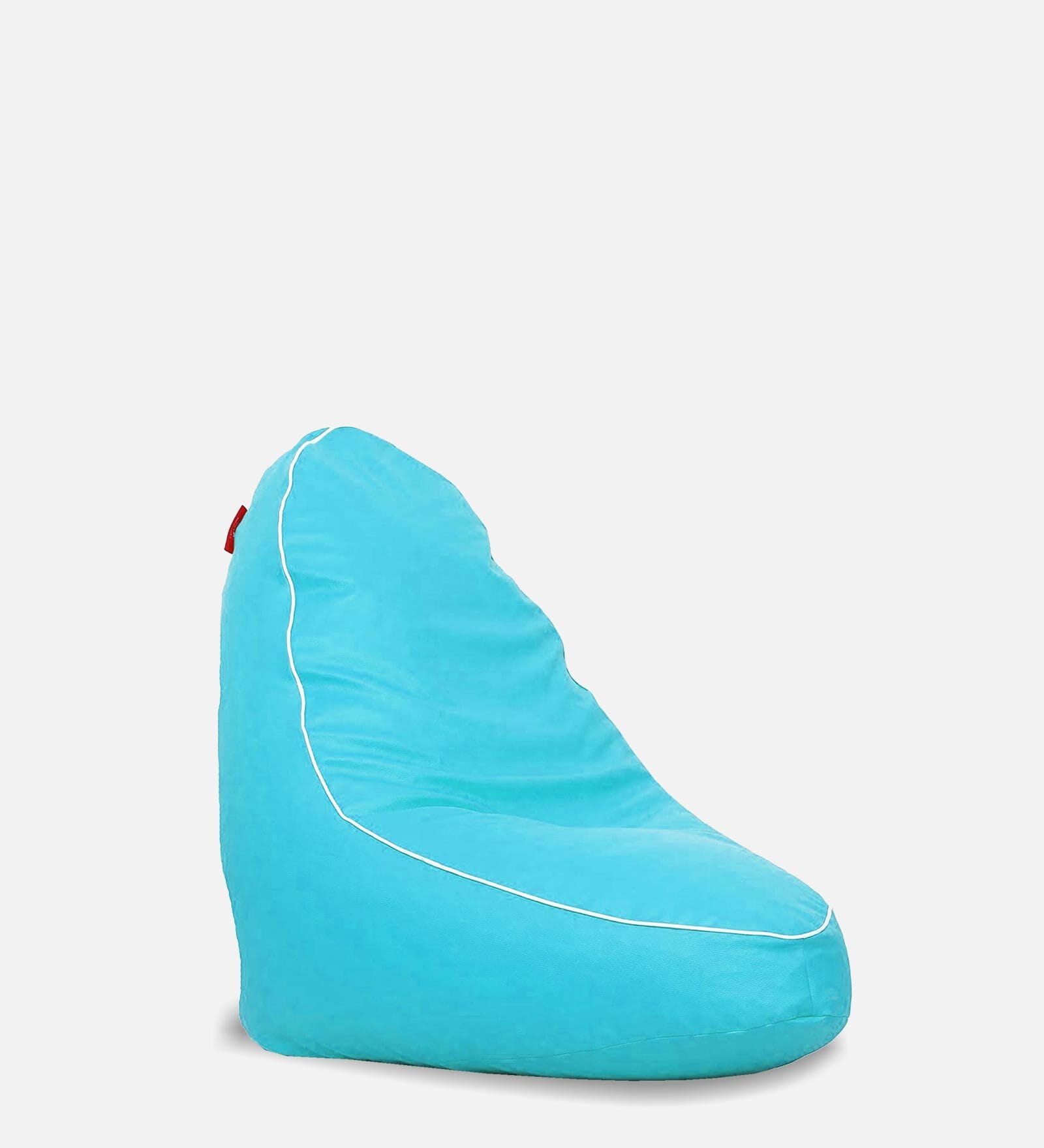 Buy Slouch Leatherette Kids Bean Bag Cover in Sky Blue Colour at 42% ...