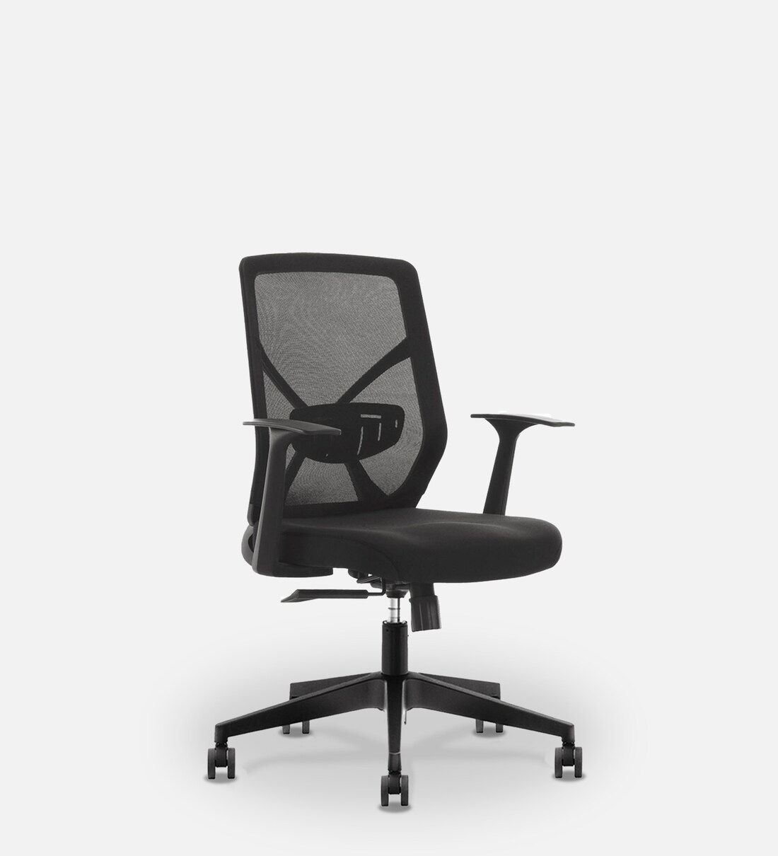 Buy SOS Breathable Mesh Ergonomic Chair in Black Colour Online ...