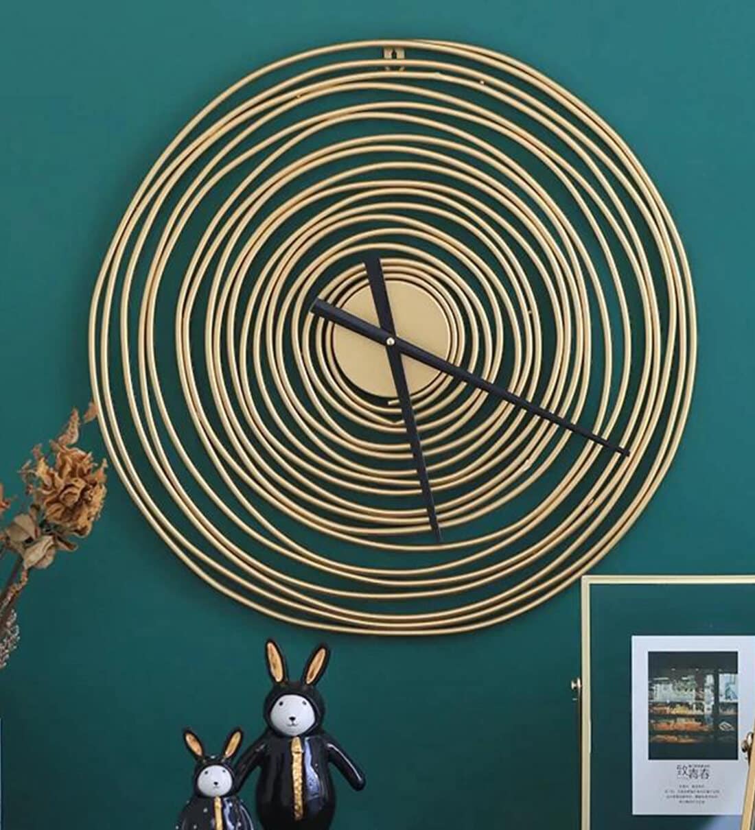 Buy Spiral Wall Clock - 2 feet - By Writings On The Wall at 45% OFF by ...