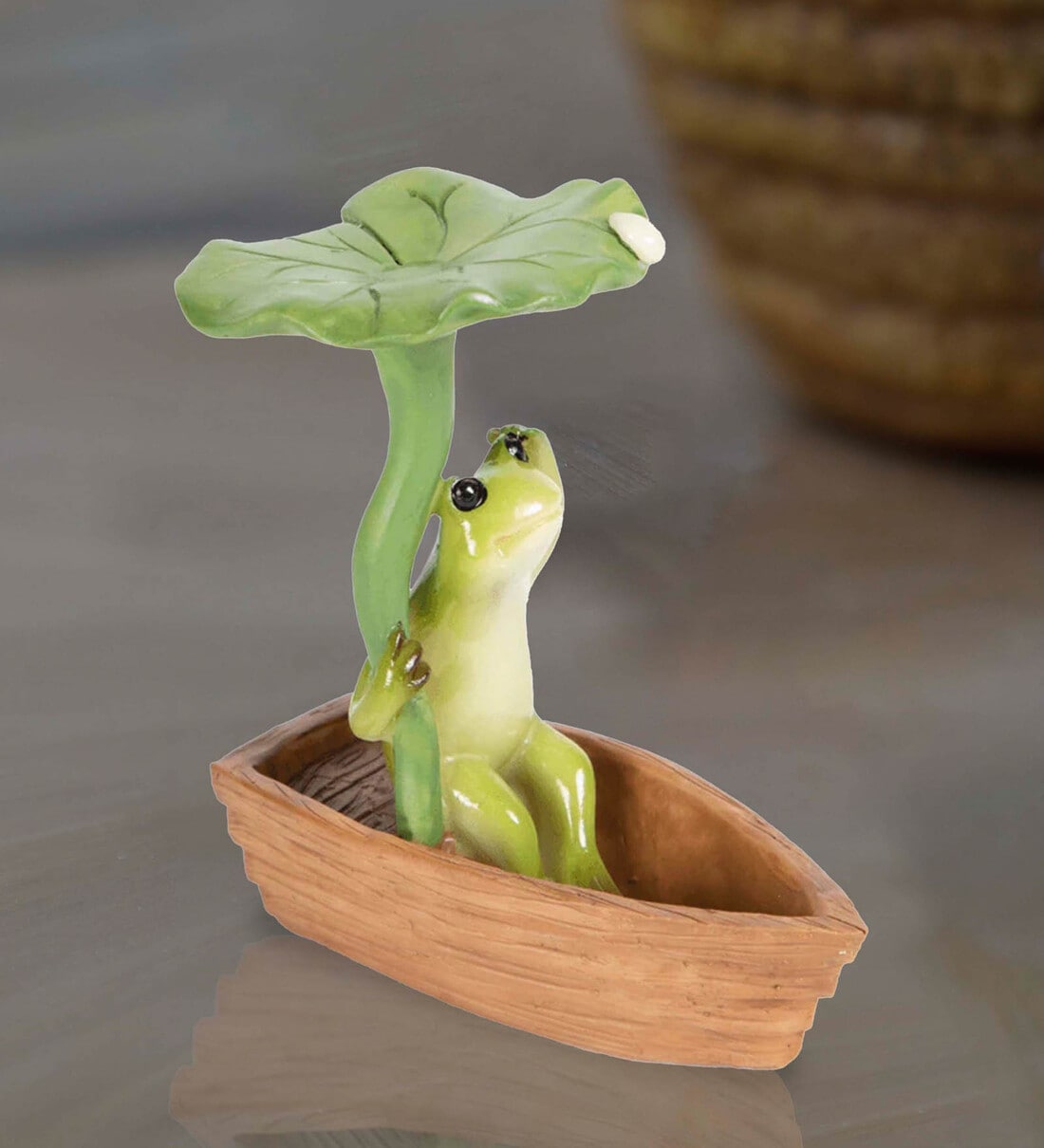 Buy Tad the Frog- Mini Multicolour Resin Figurine by Home4U at 2% OFF ...