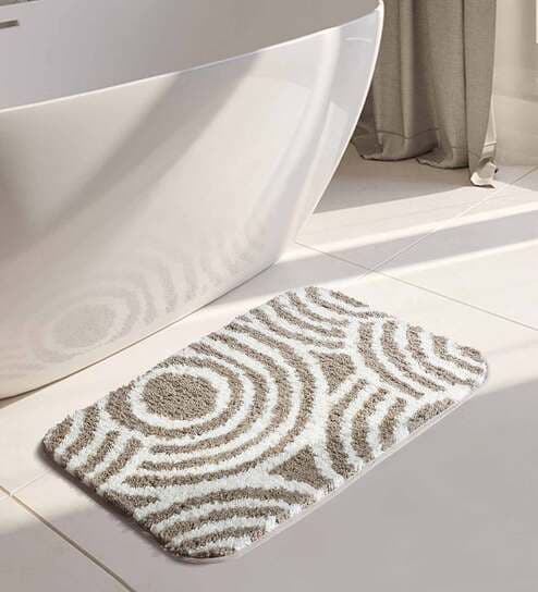 Geometric Bath Mat: Buy Geometric Bath Mats Online in India @Best ...