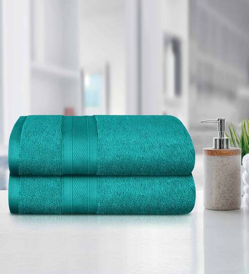 Solid Color Towel: Buy Solid Color Bath Towels Online in India @Best ...
