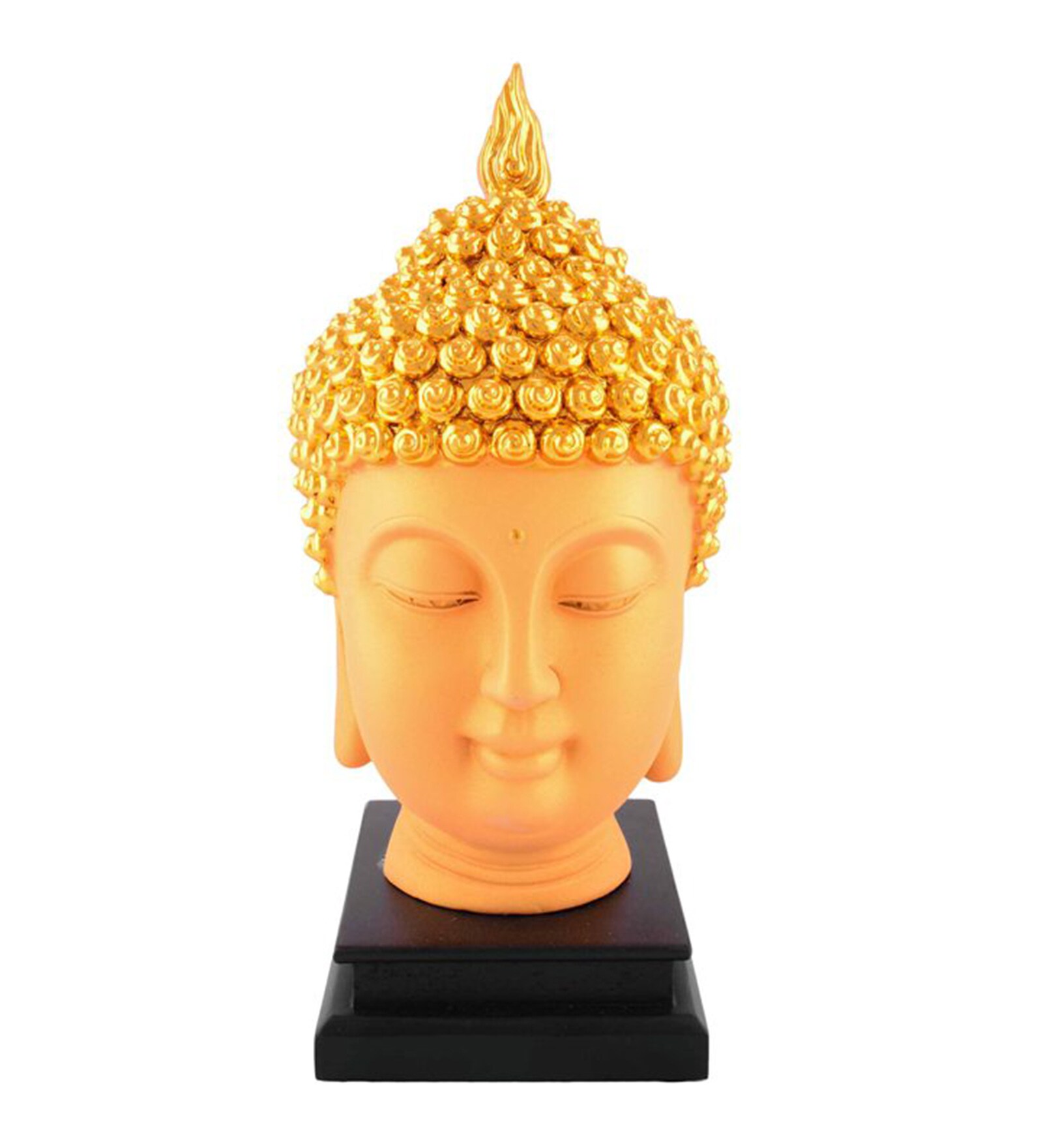 Buy The Exclusive Deco Gold Polystone Eye Catching Budh Idol Online ...
