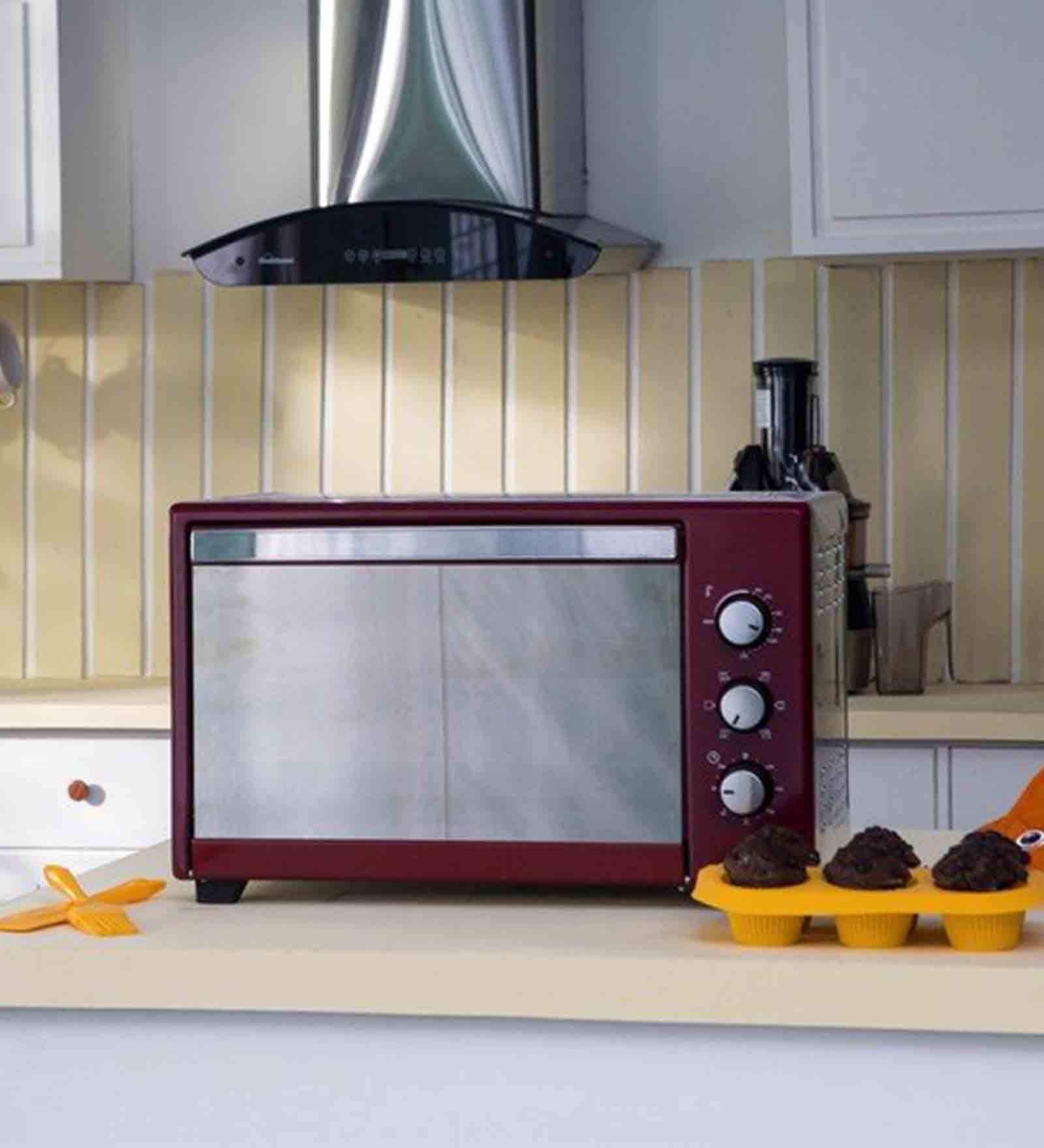 Buy USHA OTG 3642RCSS 42 Litres Oven Toaster Grill in Red & Wine Colour ...