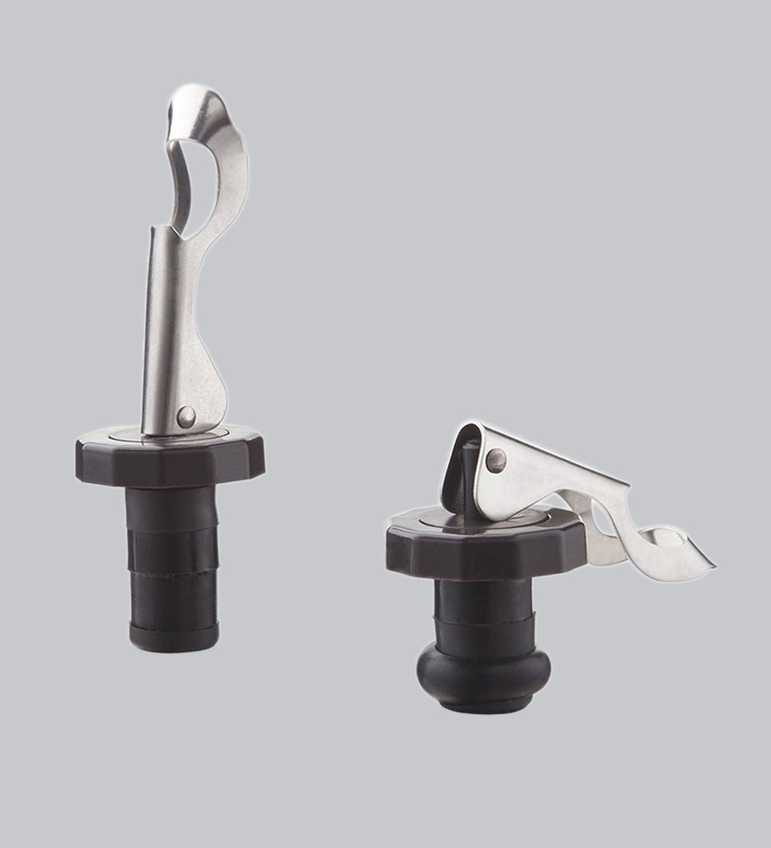 Buy Vacu Vin Stainless Steel Lever Bottle Cap Online - Wine Accessories ...
