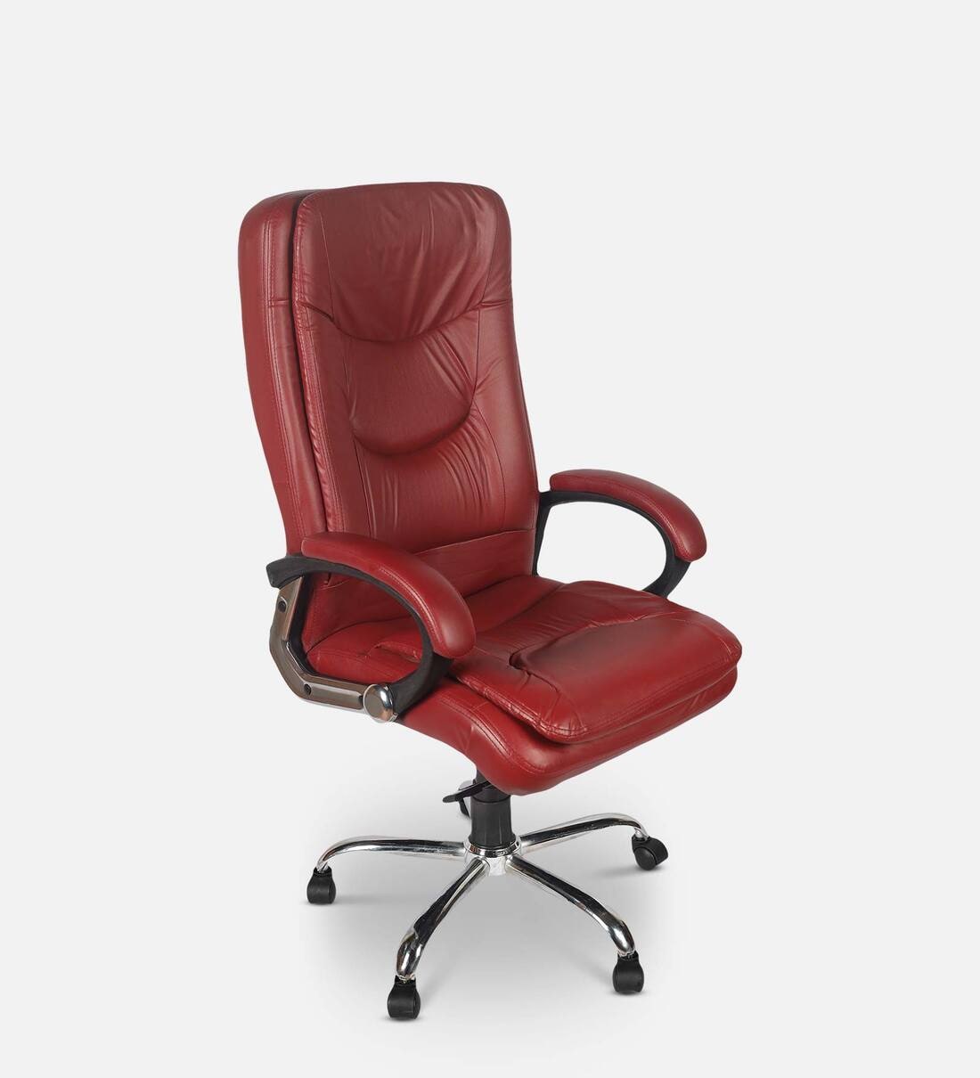 Buy Vision High Back Executive Office Chair In Maroon Colour at 9% OFF ...