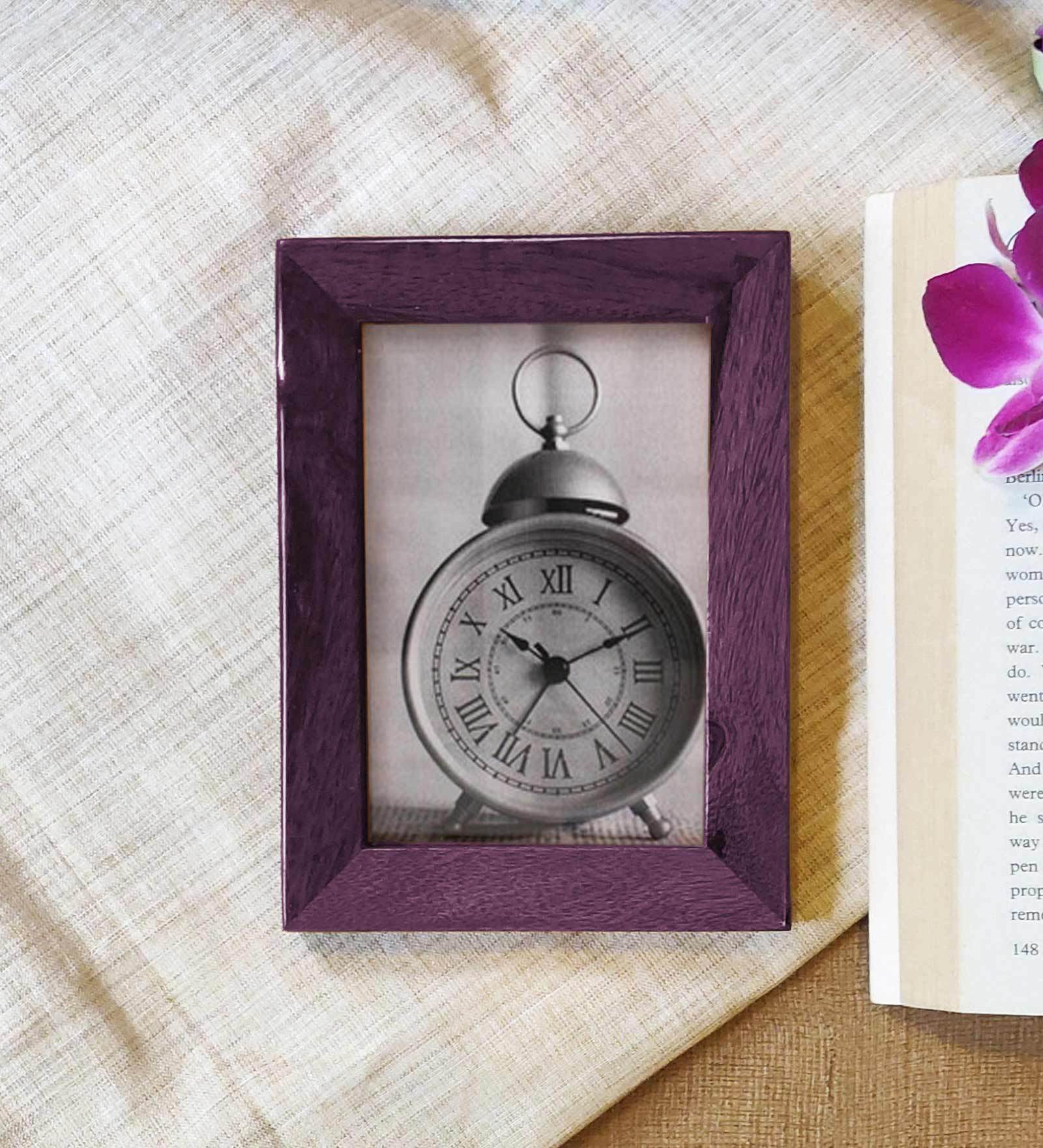 Buy Violet Soild Wood 6 x 4.5 Inch Photo Frame by Furnicheer at 34% OFF ...
