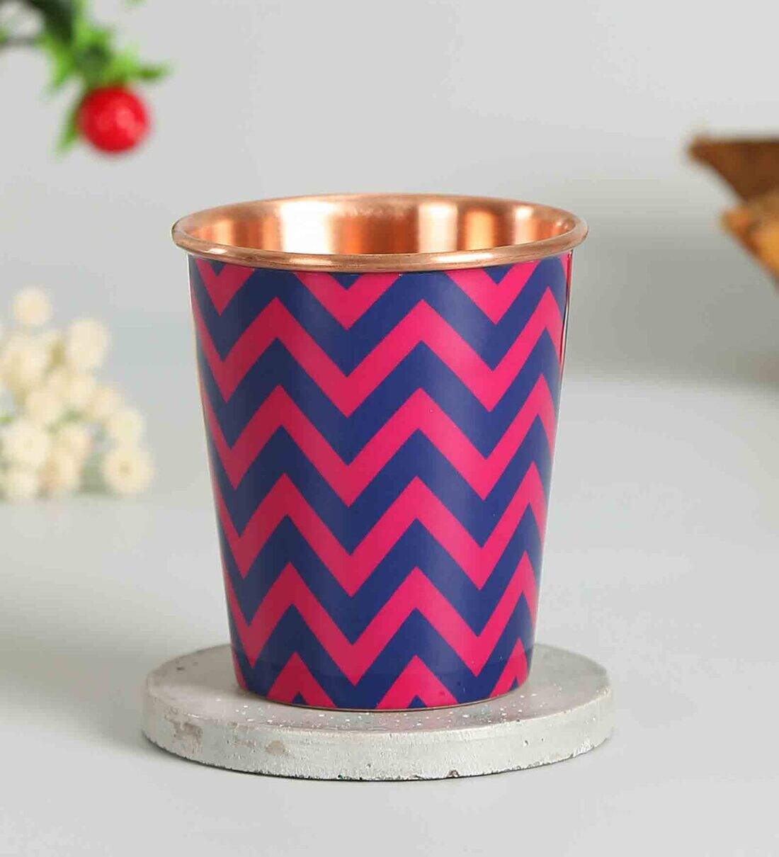 Buy Voilet 275ml Red & Blue Copper Everyday Glass Online - Everyday Glasses - Everyday Glasses ...