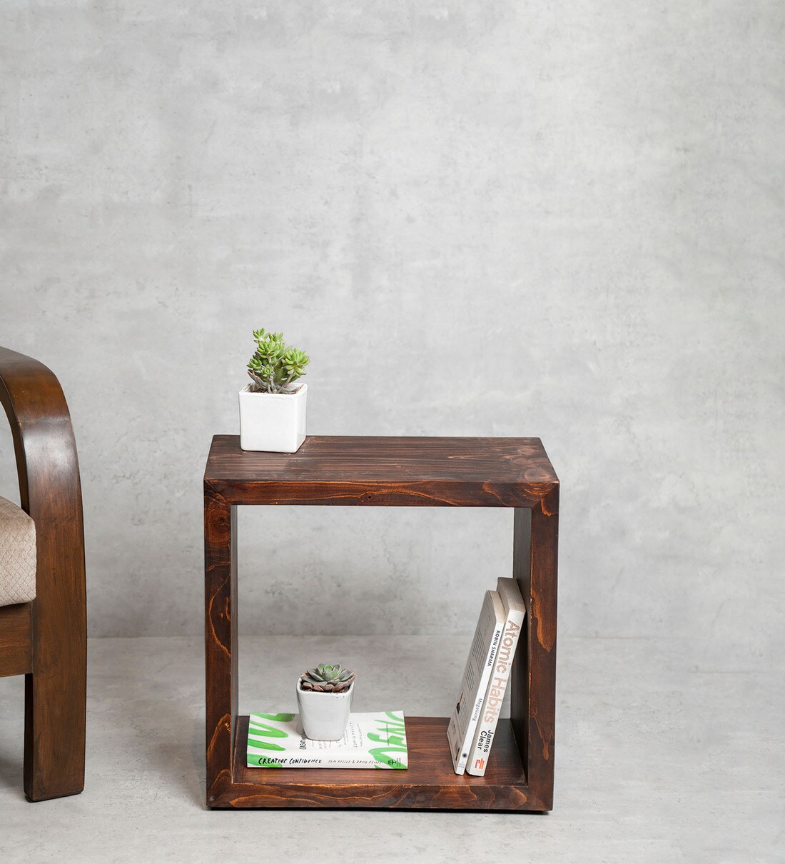 Buy Walnut Tint End Table in Dark Brown Finish at 41% OFF by A tiny ...