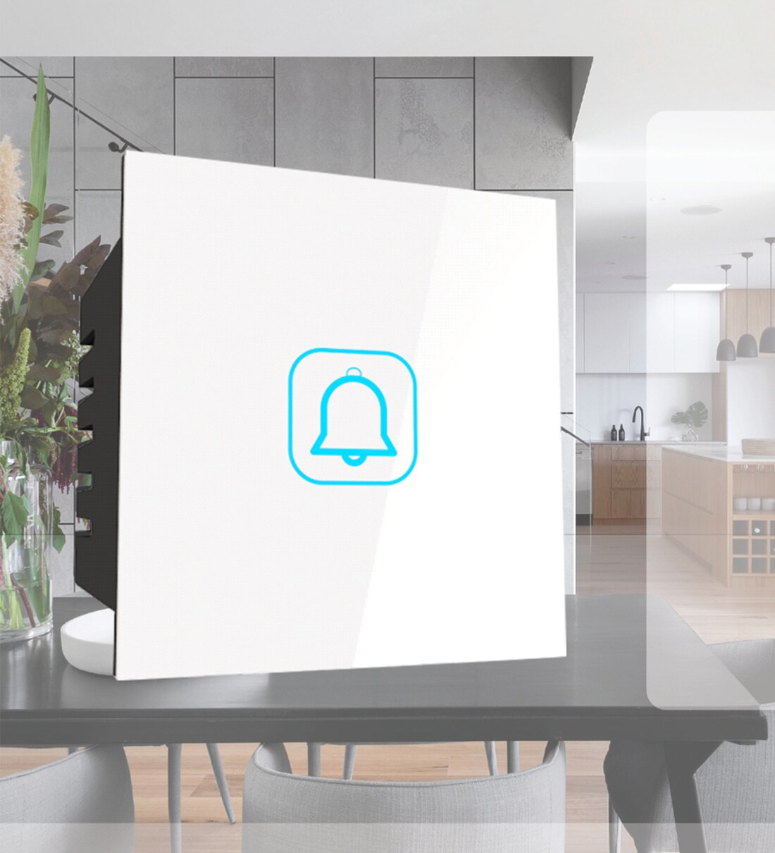 Buy White Touch Switch Bell By Kamonk Online - Smart Bulbs - Smart Lights - Lamps and Lighting ...