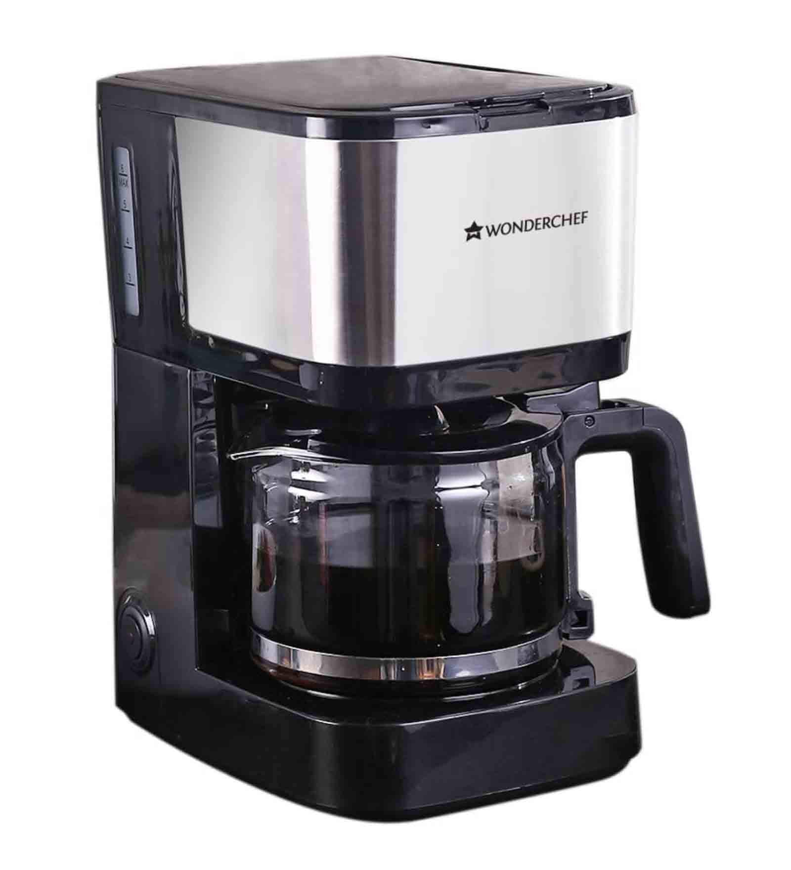 Buy Wonderchef Regalia Pronto Coffee Machine (Silver) at 44% OFF by ...